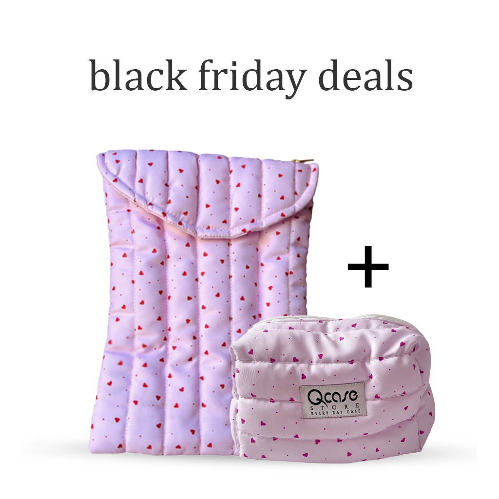 Blush Hearts Puffy Duo – Qcases Store