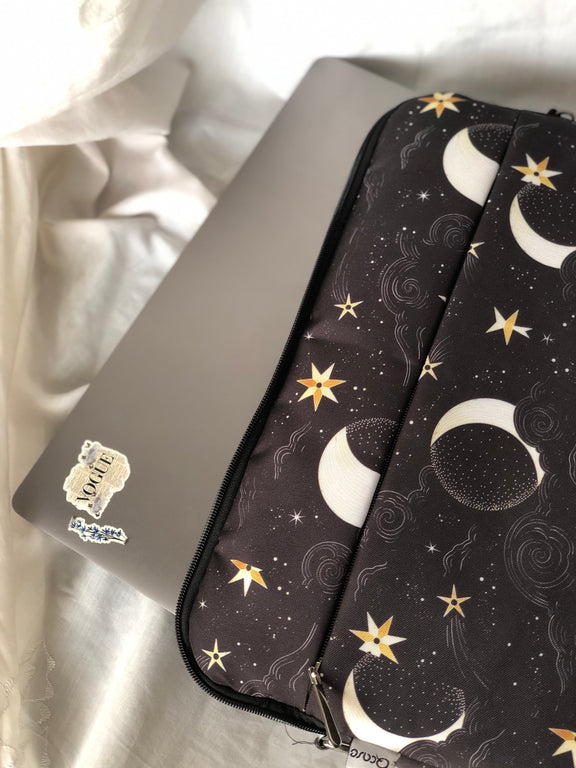 15.6-Inch Protective Printed Fabric Laptop Case Sleeve Waterproof with ...